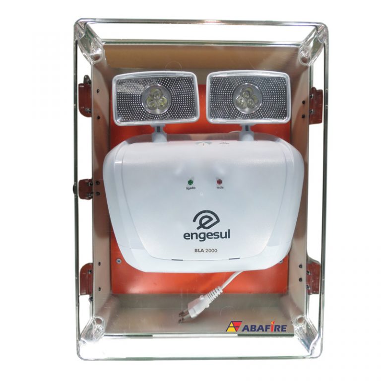 Bloco Autônomo de Iluminação de Emergência à Prova de Tempo (IP65) em ...